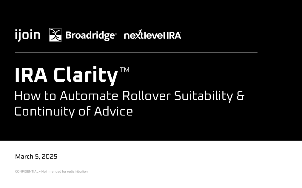 IRA Clarity Webinar 2025-03-05 - iJoin